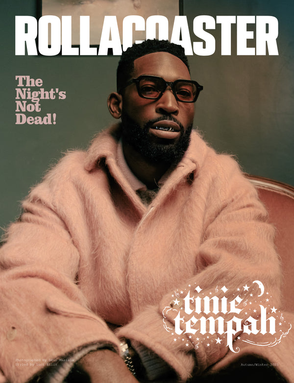 Tinie Tempah Covers Rollacoaster Magazine's Autumn/Winter 2025 Issue ...